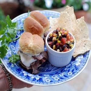 Flank Steak Sliders from BnB Finder | Think Tasty