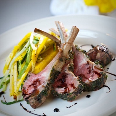 Herb Roasted Rack of Lamb | Think Tasty