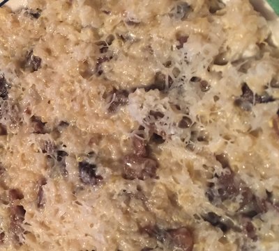 Quinoa Risotto with Mushrooms and Goat Cheese | Think Tasty