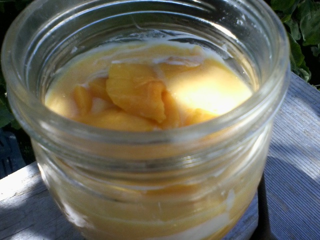 mango in a jar | Think Tasty