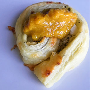 Easy Apple Cheddar Pinwheels | Think Tasty